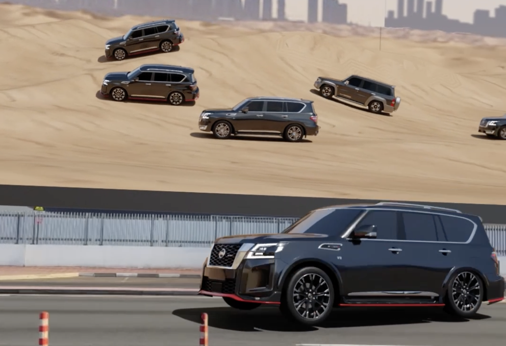 Nissan Pulls All The Stops With A Fleet Of CGI Vehicles In Dubai ...