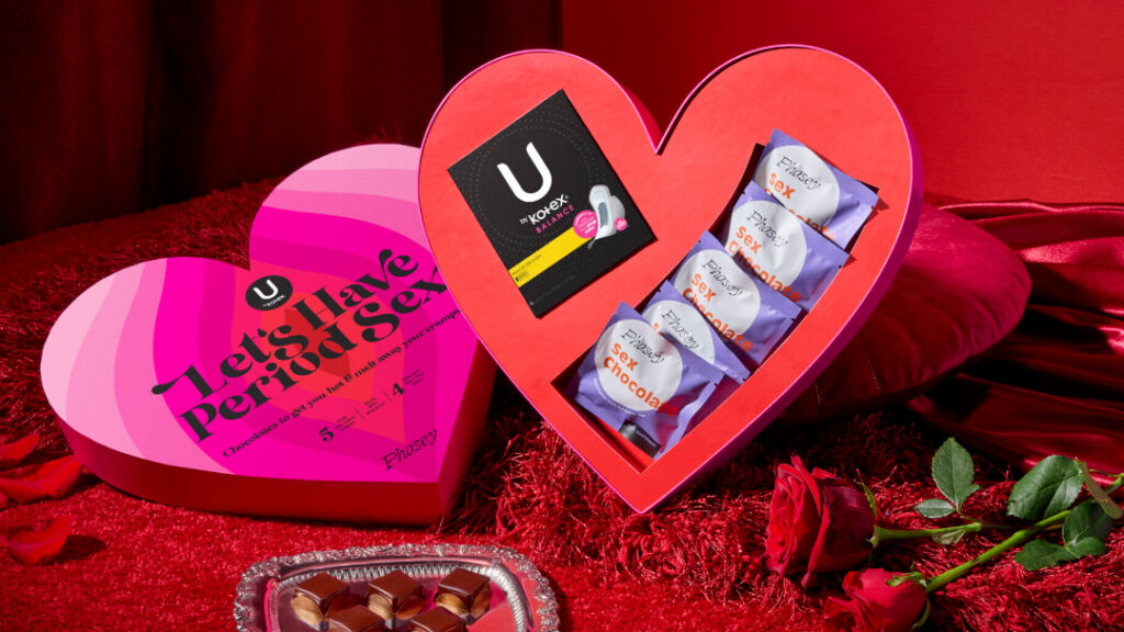 NSFW: Kotex Serves Up Chocolate Box To Make Period Intimacy A Red-Hot ...