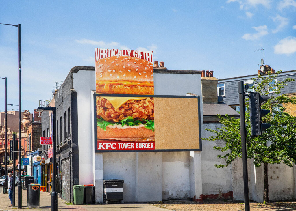 KFC’s Tower Burger Is ‘Too Tall’ For Its Allocated Placements, So It ...