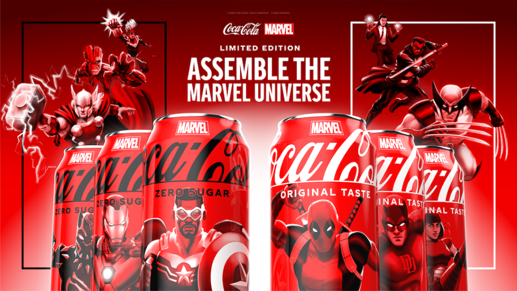 Coca-Cola Assembles Marvel’s Avengers, Deadpool & More Onto Comic ...