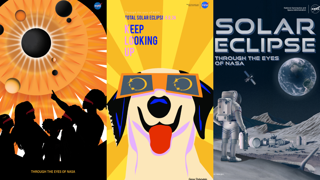NASA Makes Way For Total Solar Eclipse With Free-To-Download Posters ...
