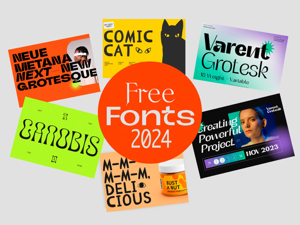 100 Best Free Fonts for Designers in 2024 | Assuage Technology Group