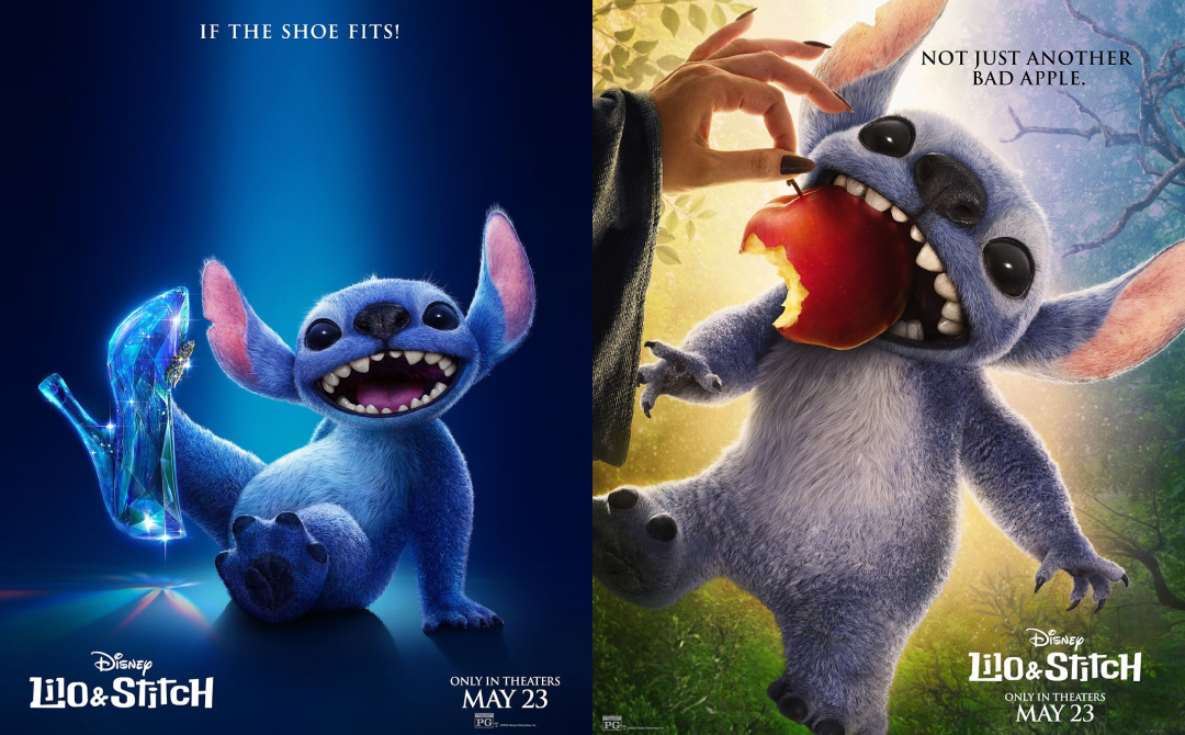 Stitch Invades Classic Disney Films In Cheeky ‘Lilo & Stitch’ Posters ...