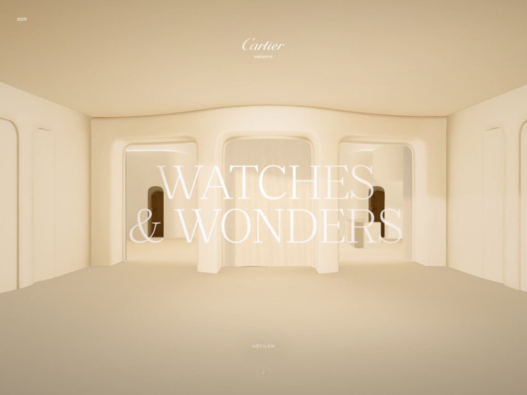 Watches & Wonders Immersive Experience for Cartier | Assuage Technology ...